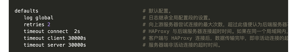 Haproxy 中 timeout connect timeout client timeout server 的含义 TiDB