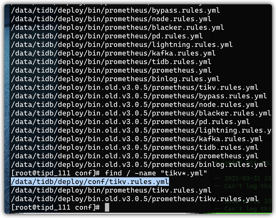Tidb 3 0 5 Tiup reload Failed To Execute Command Over tidb-3-0-5-tiup-reload-failed-to-execute-command-over