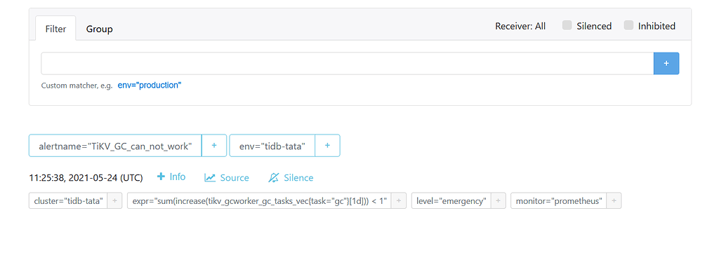 报警TiKV_GC_can_not_work，但是按官方文档查看又查不到相关日志进行定位 - TiDB 的问答社区