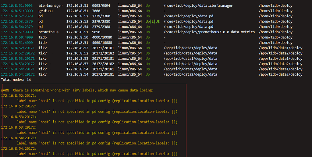 TIDB3.0.13 升级到TIDB4.0遇到label name 'host' is not specified in pd config (replication.location ...