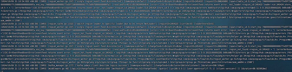 使用TiCDC在两个TiDB集群之间做数据同步的问题 - TiDB 的问答社区