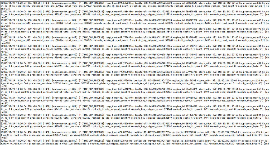 tidb-server疯狂打印日志 - TiDB 的问答社区
