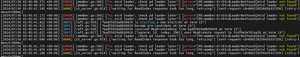 通过tidb-operator部署TIDB集群；开启TLS，PD异常 - TiDB 的问答社区