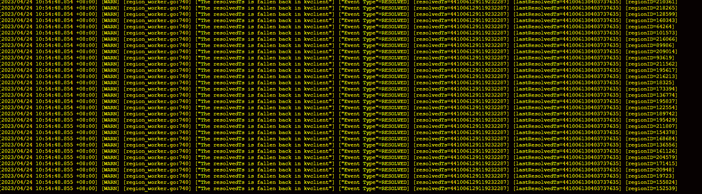 ticdc卡住 - TiDB 的问答社区