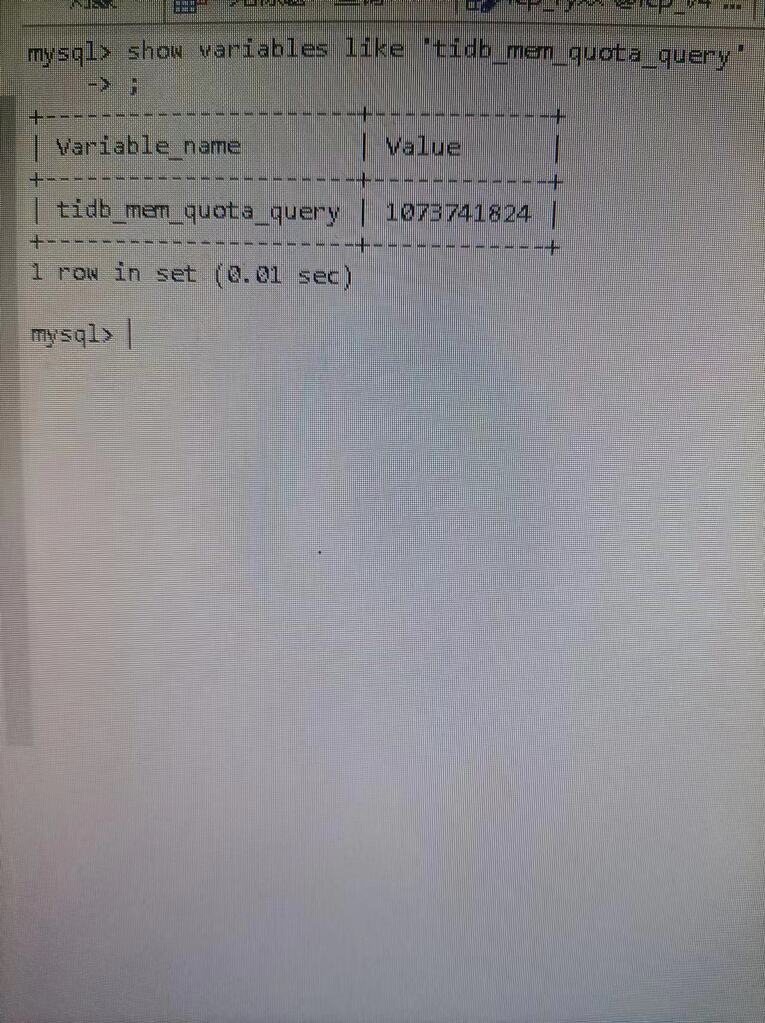 设置了tidb_mem_quota_query 为 1G 但是看dashboard 还是有一些 超过1G 的，怎么回事？ - TiDB 的问答社区