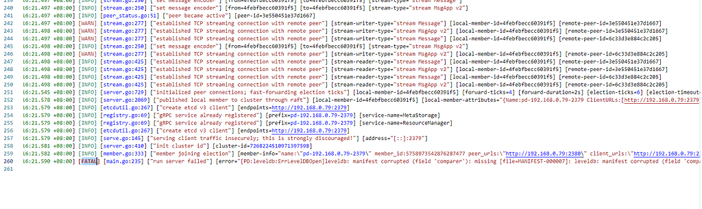 PD-Server无法启动 - TiDB 的问答社区