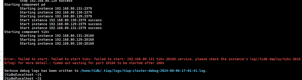 虚拟机异常down机后， tikv server无法正常重启 - TiDB 的问答社区