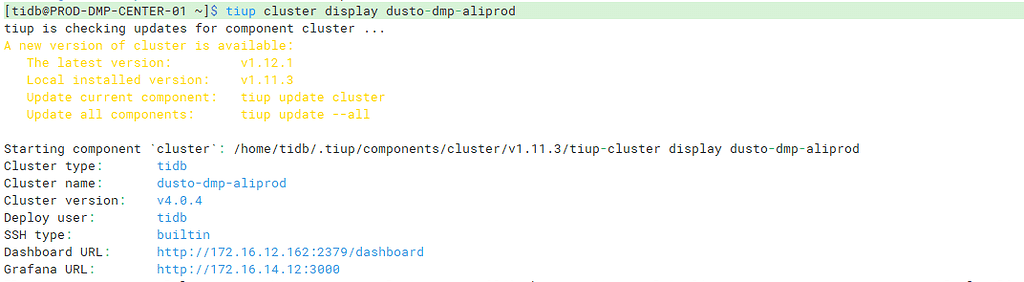 在两个同版本集群上运行同样的sql有报错 - TiDB 的问答社区