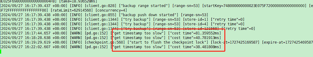 br 备份出现 region error - TiDB 的问答社区