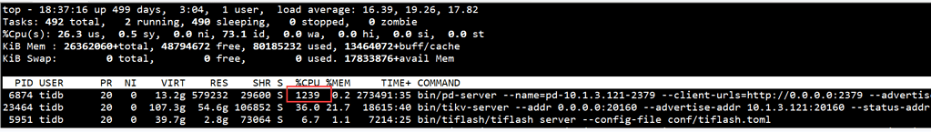 pd leader cpu负载高 - TiDB 的问答社区