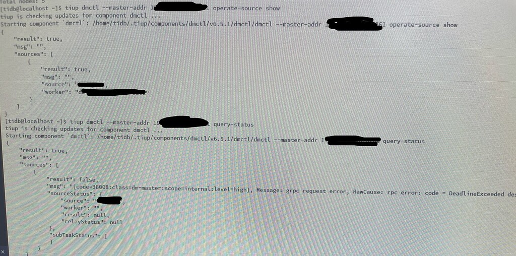 dm同步报错 - TiDB 的问答社区