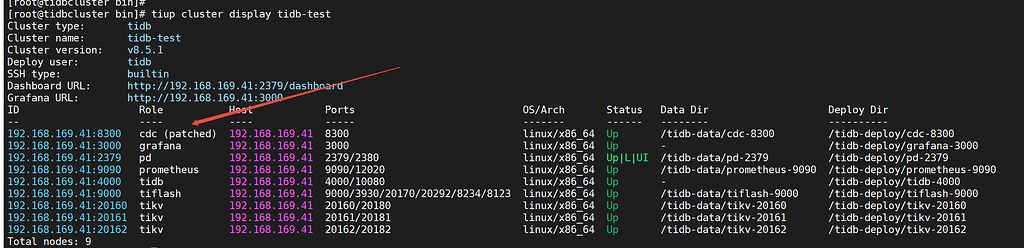 TiCDC Role为cdc (patched); - TiDB 的问答社区