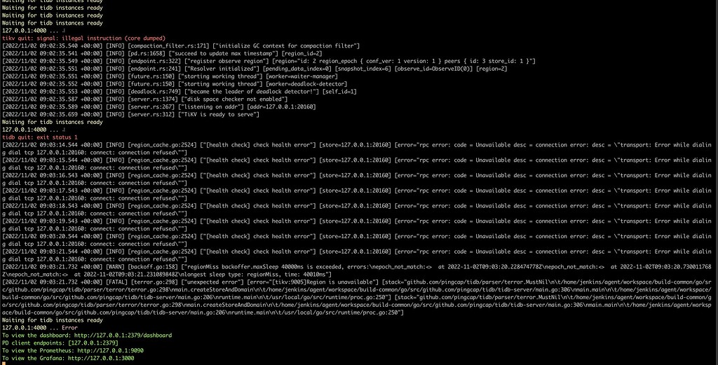 tiup 启动自己编译的 tikv 失败 - TiDB 的问答社区