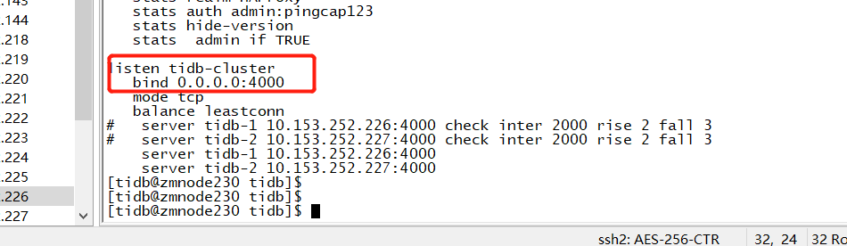 配置haproxy，访问虚拟ip报错 - TiDB 的问答社区