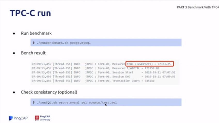 【TiIDB 4.0 PCTA 学习笔记】- 101 如何对 TiDB 进行基准测试 + 如何在 TiDB 中使用事务+如何使用 TiDB Dashboard @1班+Charles xiao ...