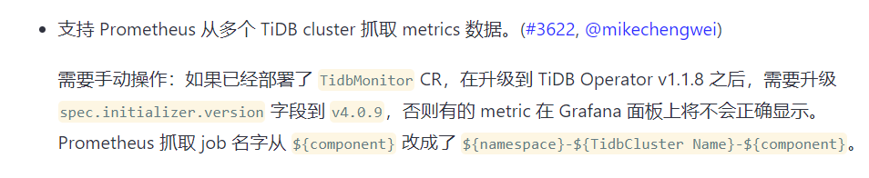 k8s中安装tidb，部署hpa后，tidb无法抓到值，tikv可以 - TiDB 的问答社区