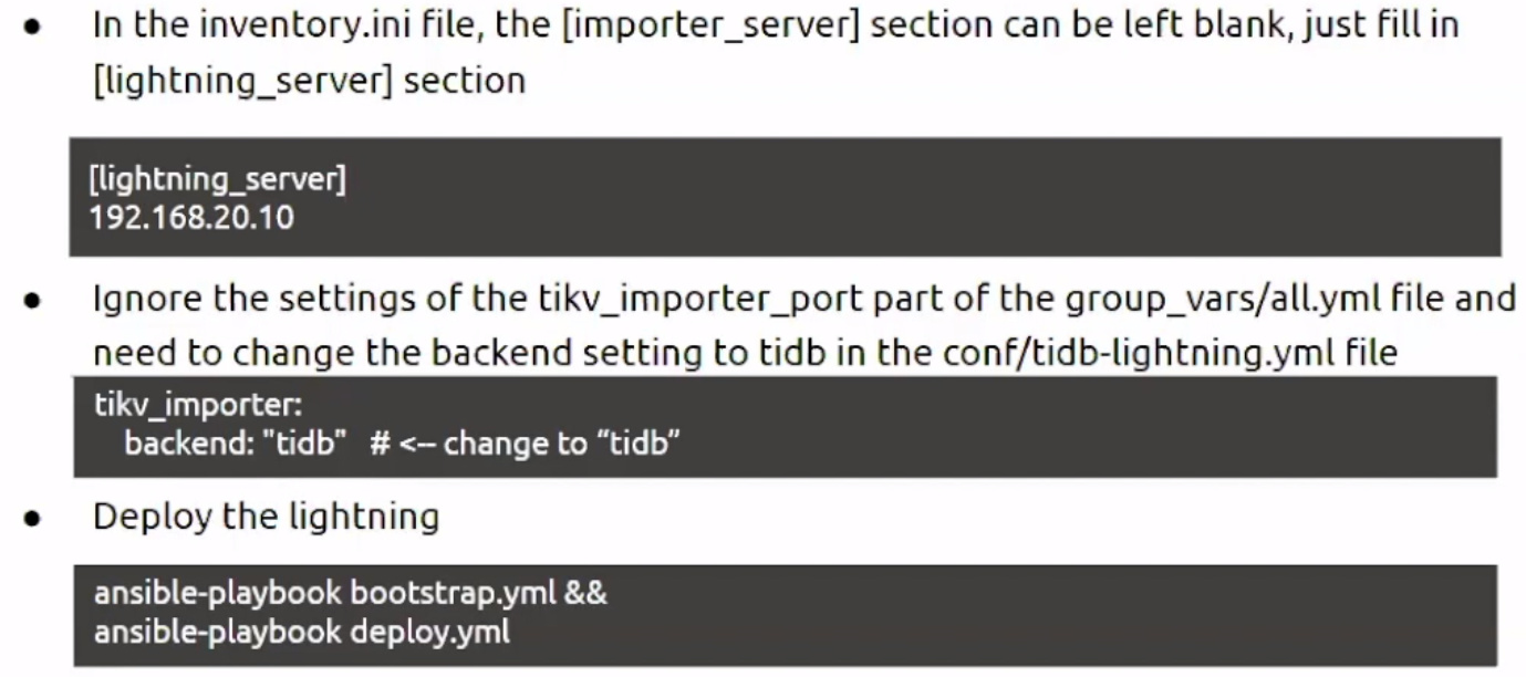 【tidb 40 Pcta 学习笔记】 362 Data Migration From Mysql(如何将数据从 Mysql 迁移到