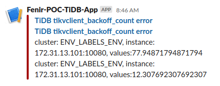 執行 sync-diff-inspector期間監控頻繁出現錯誤: [TiDB tikvclient_backoff_count error] - TiDB 的问答社区