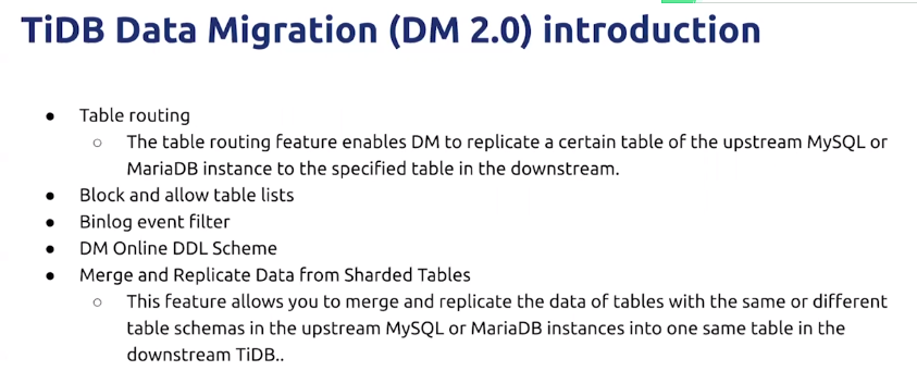 【TiDB 4.0 PCTA 学习笔记】- 3.6.1 Data migration tools introduction （TiDB 数据迁移工具介绍）@2班+刘亚光 - TiDB 的问答社区