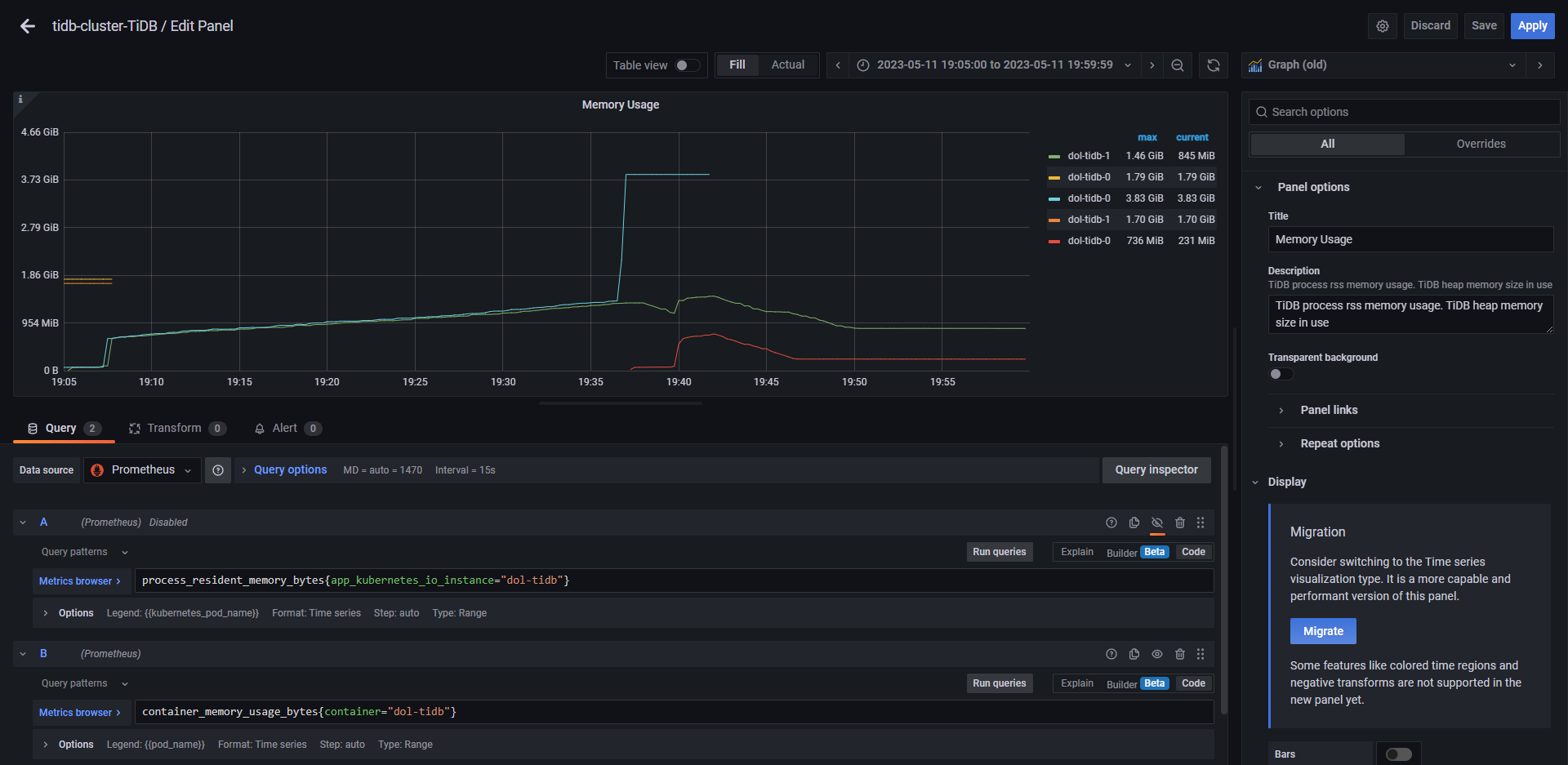 server-memory-quota参数不生效 - TiDB 的问答社区