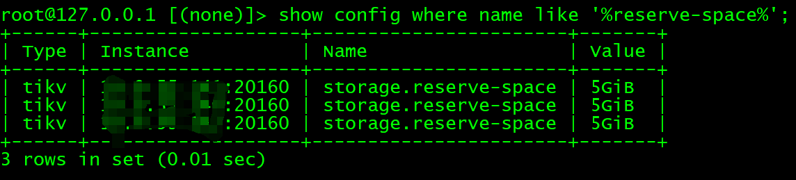 tikv disk full - TiDB 的问答社区