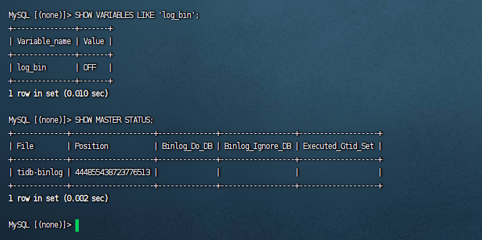binlog日志是否存在 - TiDB 的问答社区